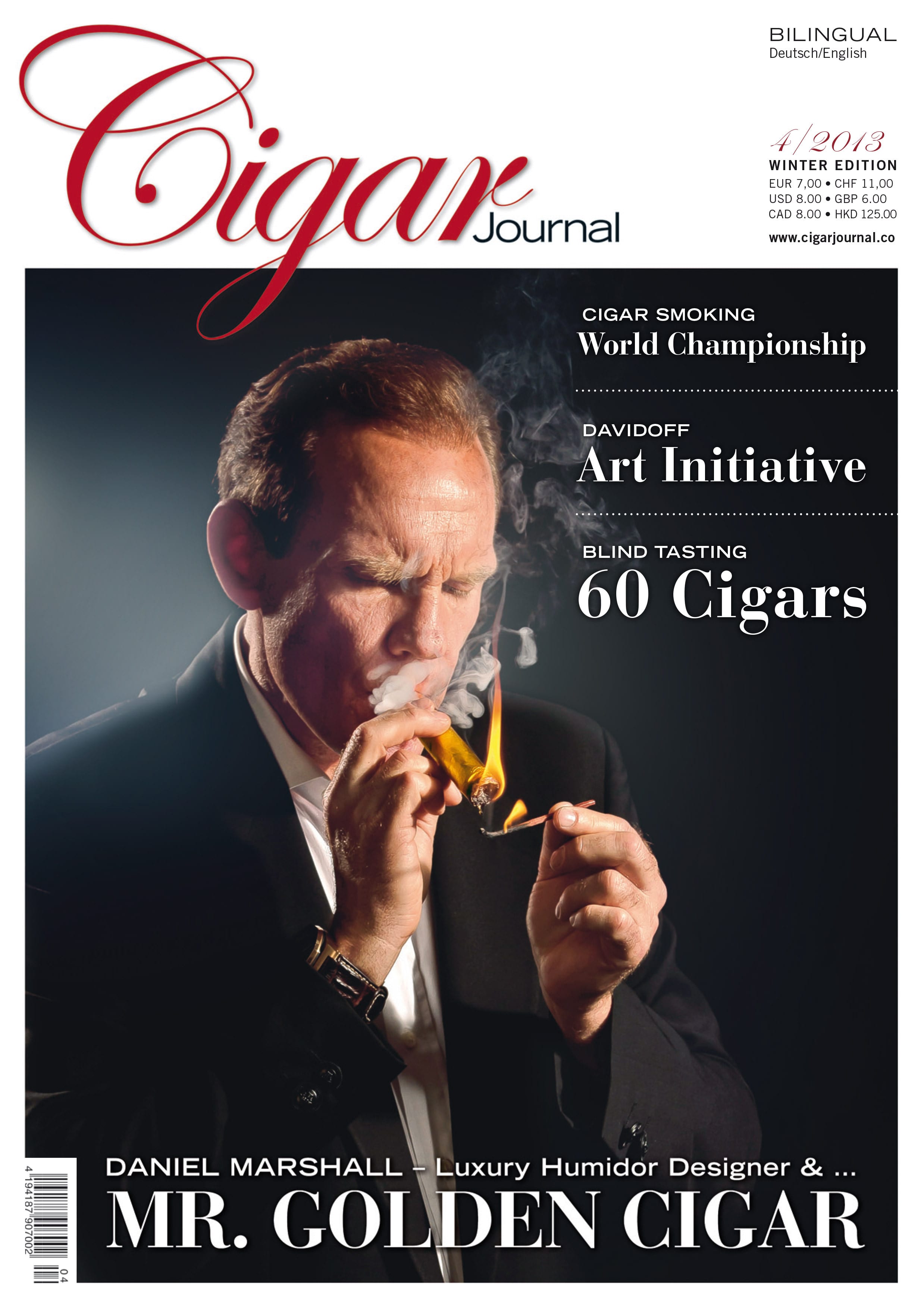 Winter Edition 2013 - Daniel Marshall is Mr. Golden Cigar | Cigar Journal