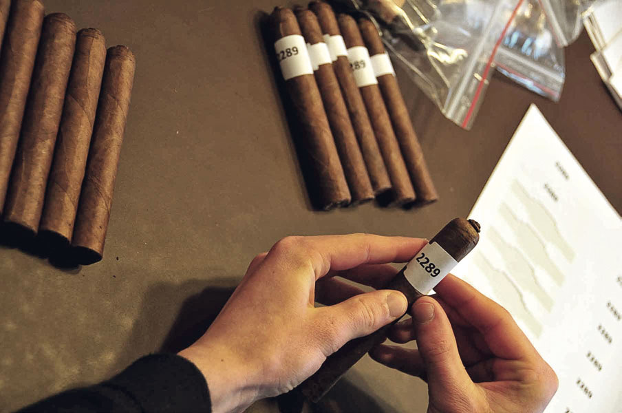 Backstage: Behind the scenes of the Cigar Journal Blind Tasting | Cigar ...