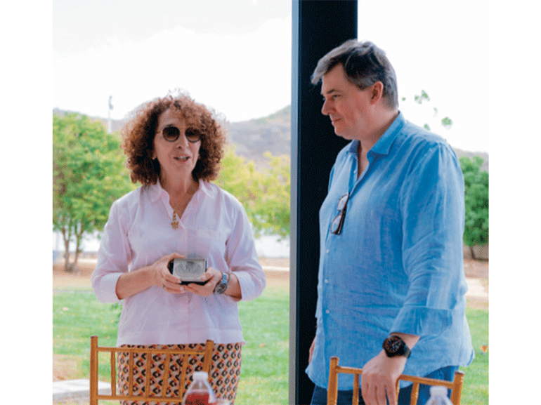 Maya Selva Honored with the French Senate Medal | Cigar Journal